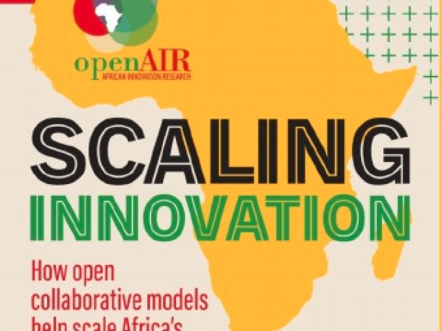 The new Open AIR Research Report. Scaling Innovation: How Open Collaborative Models Help Scale ...